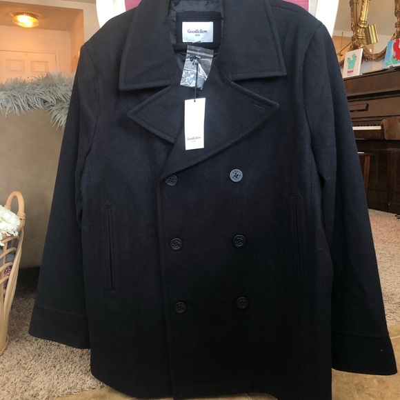 Goodfellow & Co | Jackets & Coats | Mens Goodfellow Co Standard Fit Pea ...